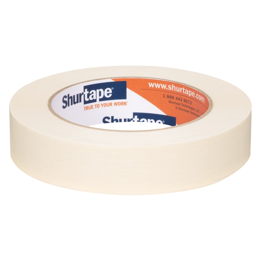 Shurtape CP‑83‑2 Utility‑Grade Masking Tape — Natural Crepe Paper, 2 i ...